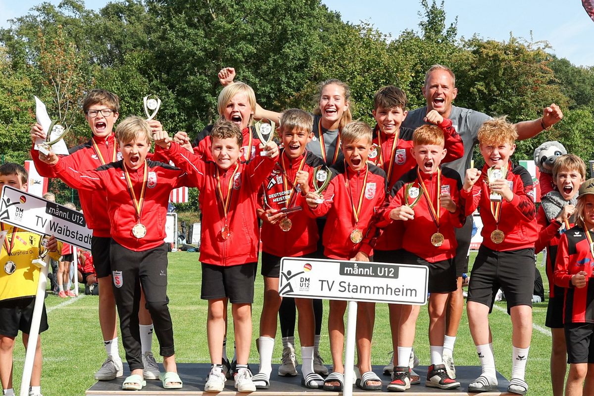 TV Stammheim: U12 Jungs sind Deutscher Meister